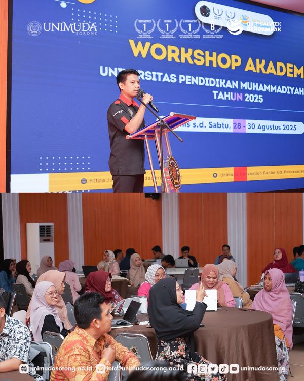 LP3A UNIMUDA Sorong Gelar Workshop Akademik 2025, Perkuat Budaya Mutu ...
